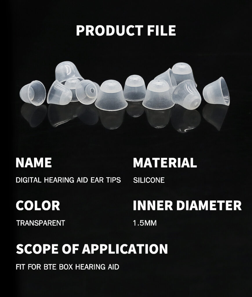 SOFT SILICONE EAR TIP FOR HEARING AIDS - ZSPIROLE Official Website